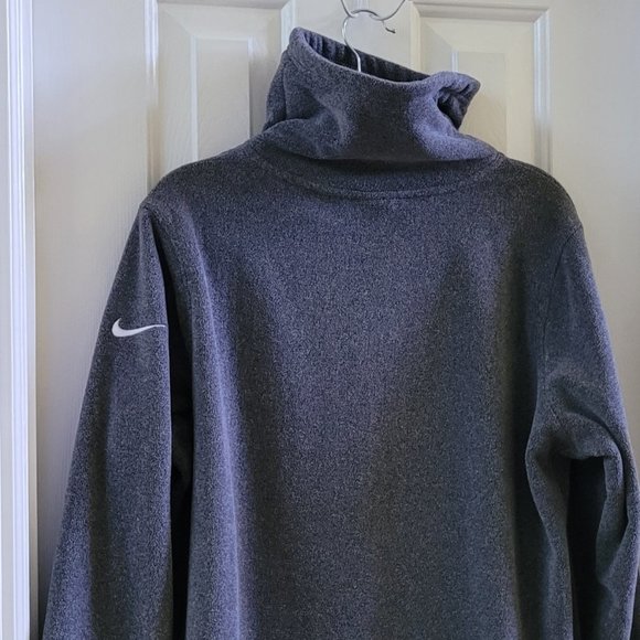 Nike | Sweaters | Nike Turtleneck Therma Fleece Pullover Women Sweater ...